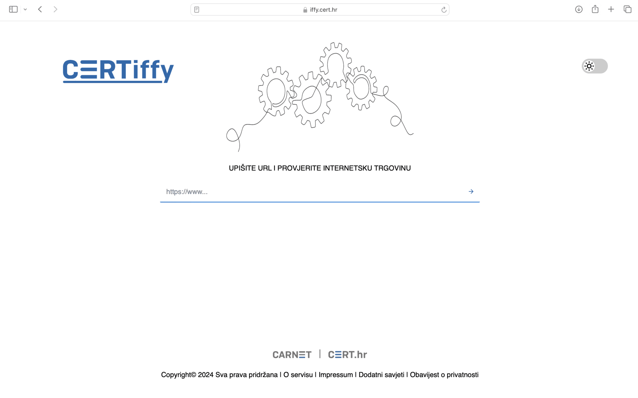 CERT iffy – servis za provjeru internetskih trgovina - CARNET